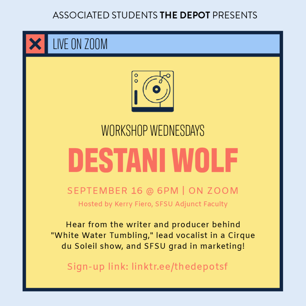 Interview with Destani @SFSU Workshop Wednesday - Official Website