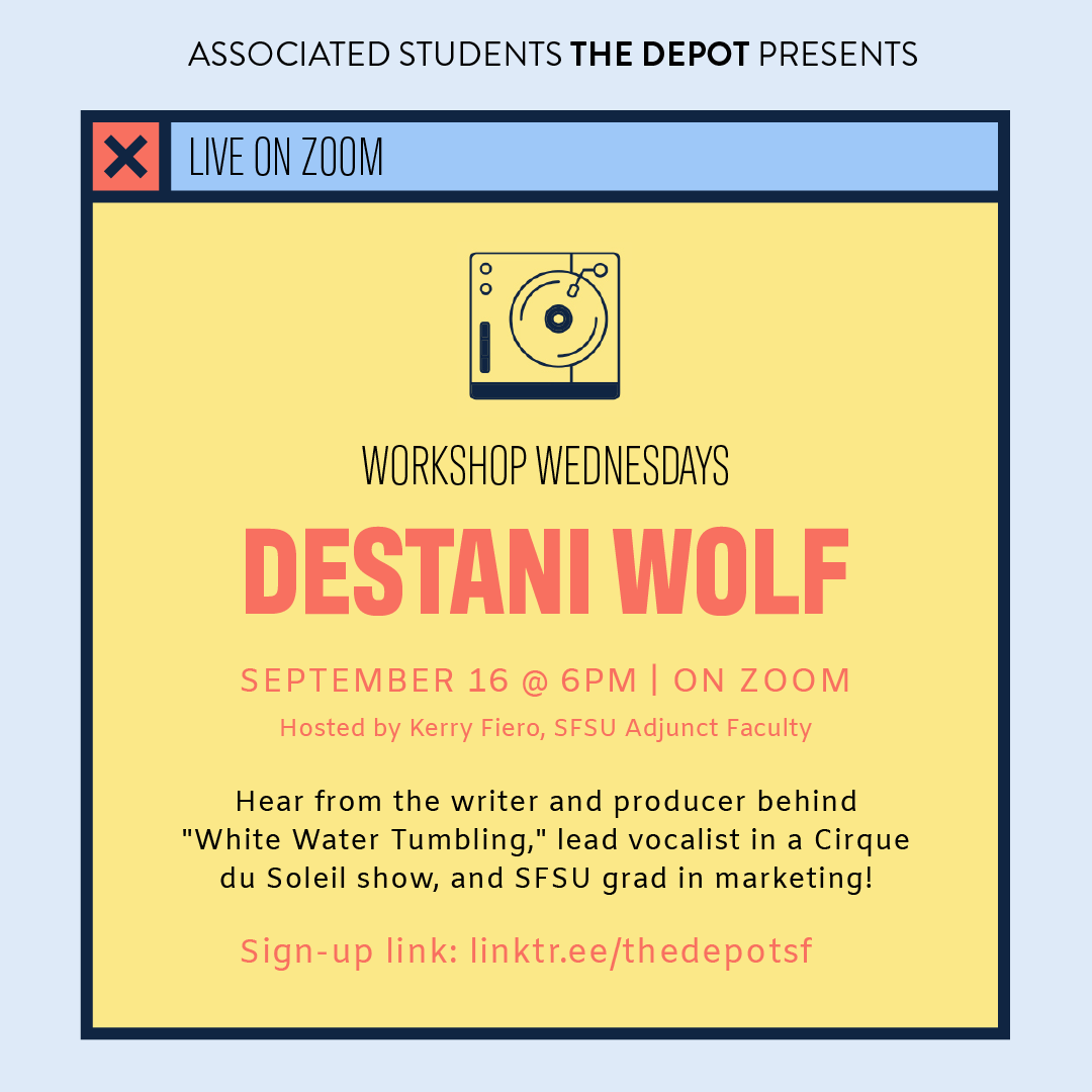 Interview with Destani @SFSU Workshop Wednesday - Official Website